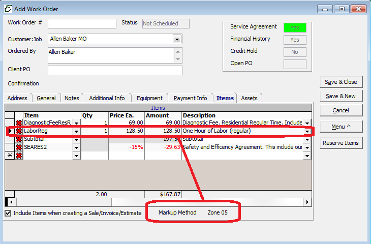 ZP – Work Orders – Aptora Support