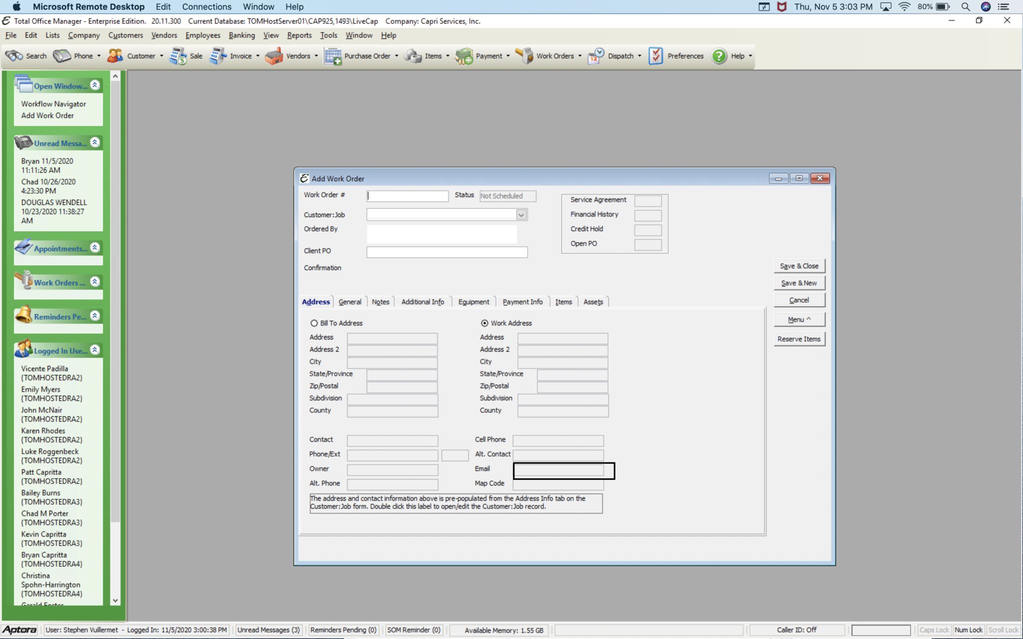 Ability To Copy Paste Email From Work Order Aptora Support ability-to-copy-paste-email-from-work-order-aptora-support