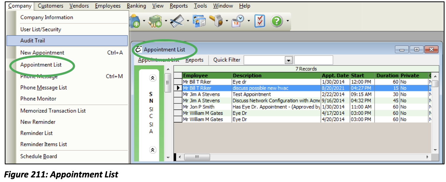 7.2 | Entering Appointments – Aptora Support