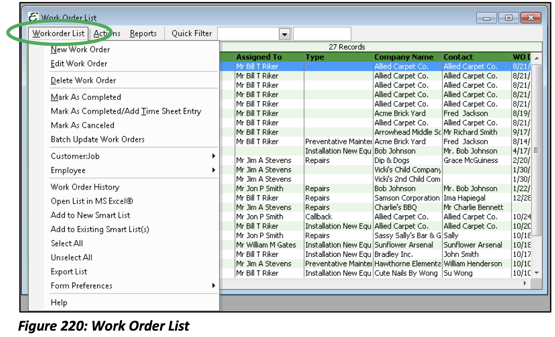 7.3 | Entering Work Orders - Aptora Support