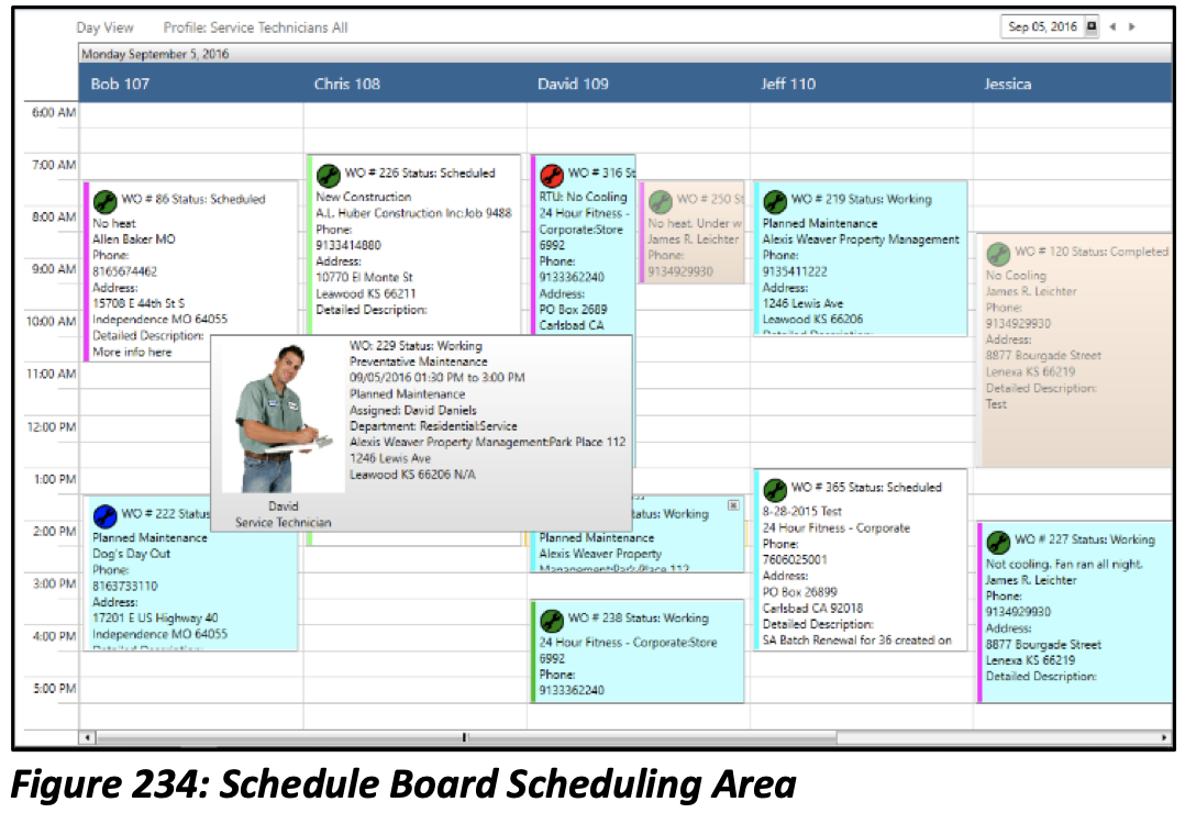 7.4 | Using the Schedule Board – Aptora Support