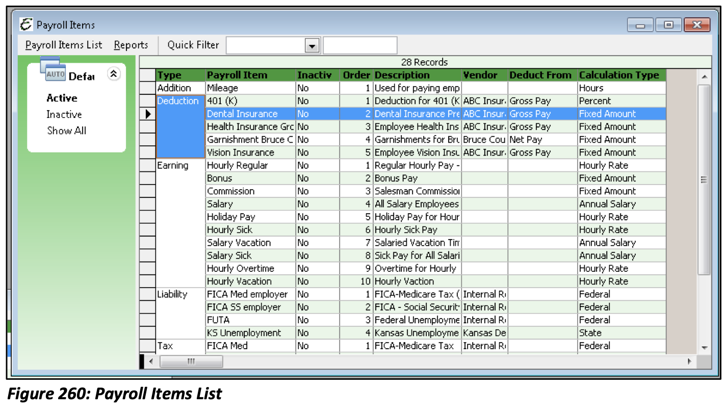 8.2 | Entering Payroll Items - Aptora Support