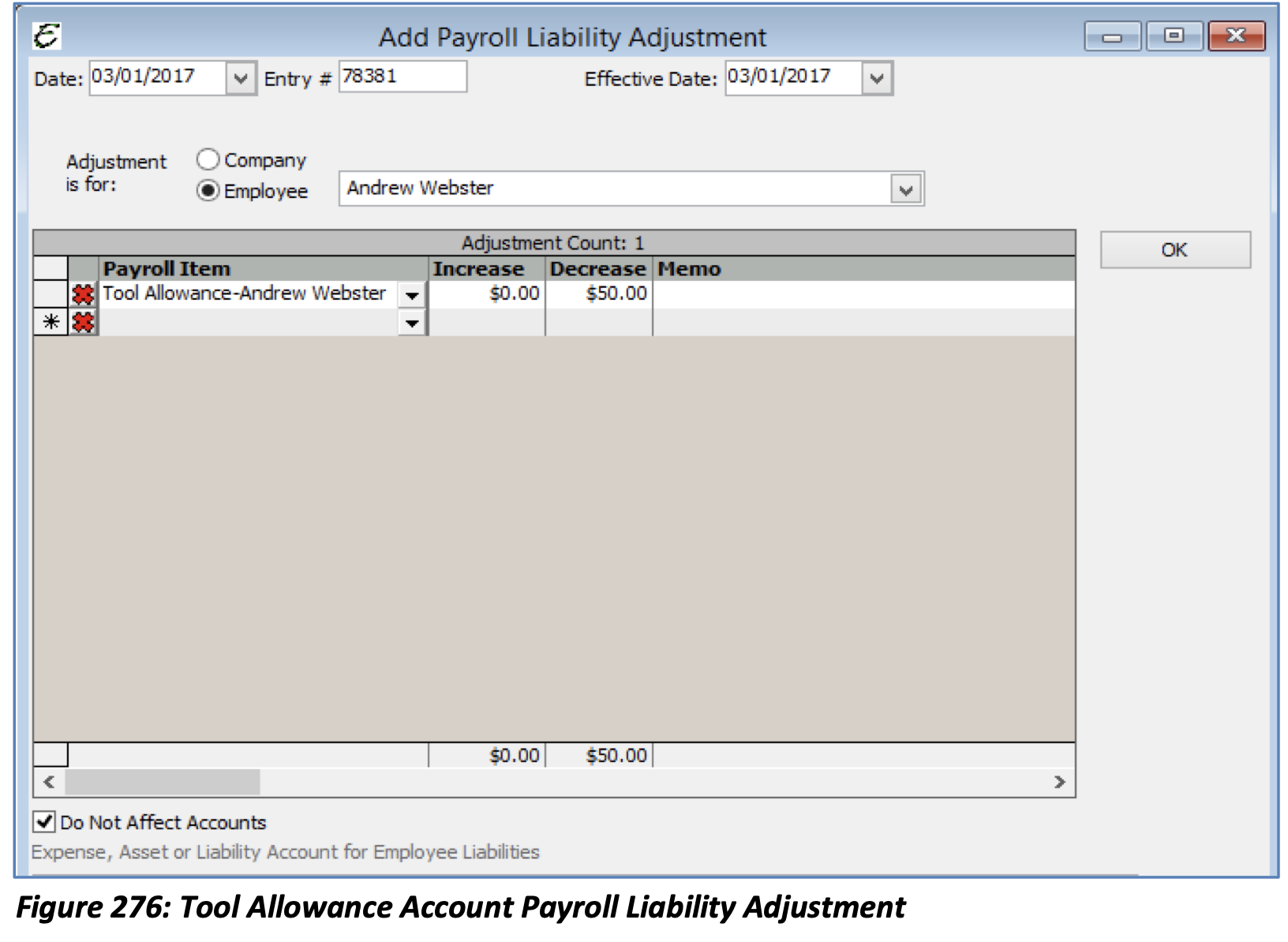 8.2 | Entering Payroll Items – Aptora Support